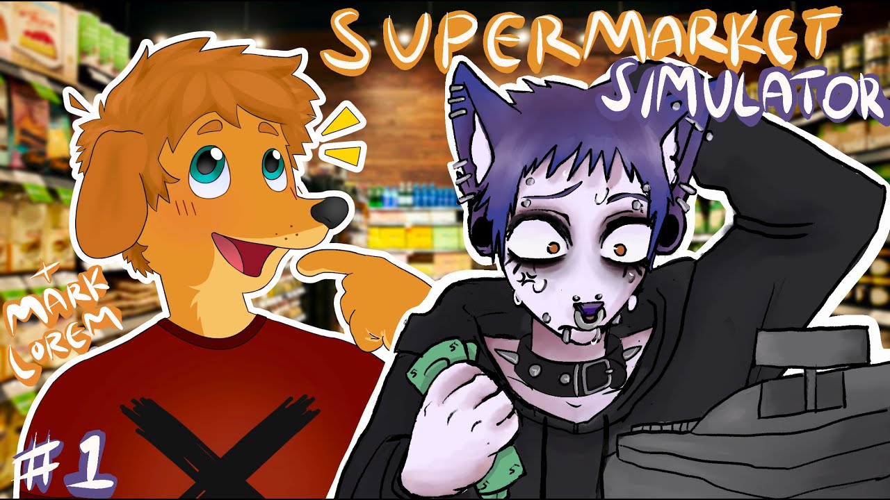 MARK HAS SO MANY CLONES|| supermarket simulator #1 - YouTube