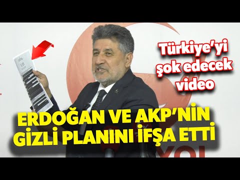 ŞOK VİDEO! Ülkücü başkan Remzi Çayır AKP ve Erdoğan'ın gizli planını ifşa etti!