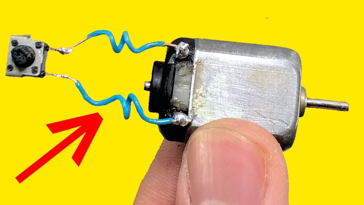 Super practical life hack with DC motor that you should do at home ...