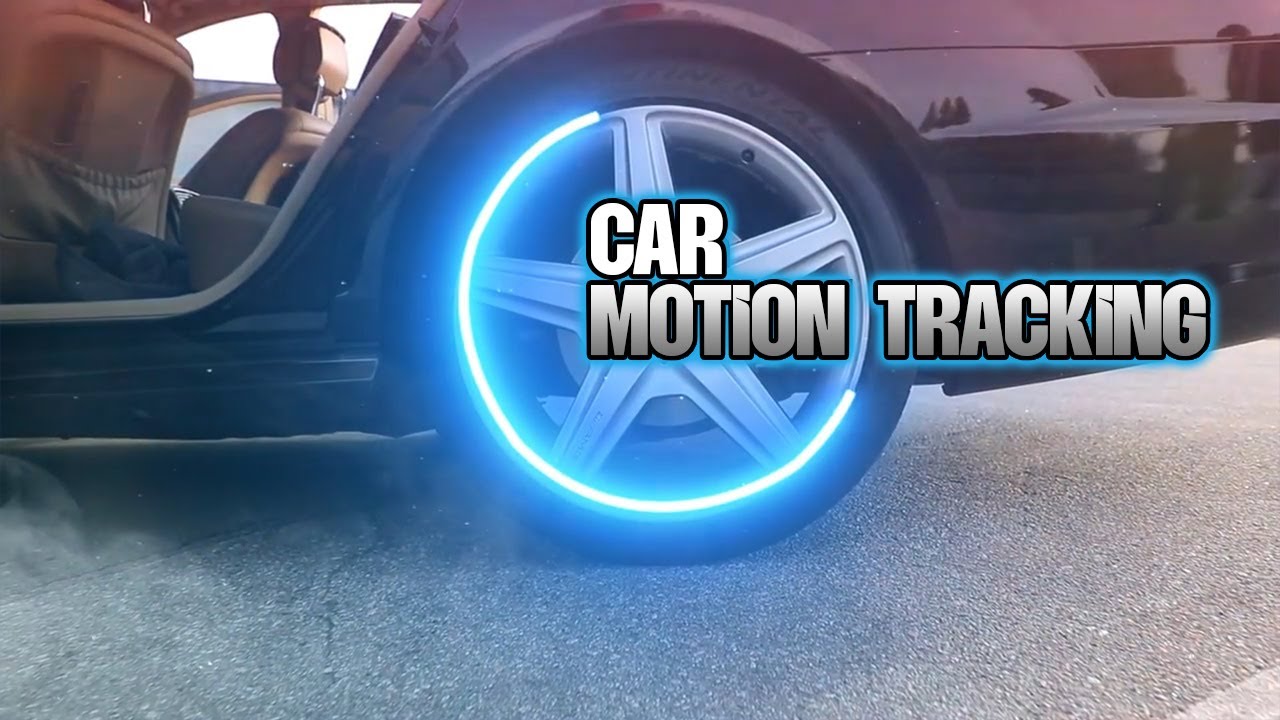 CAR MOTION TRACKING ANIMATION - YouTube
