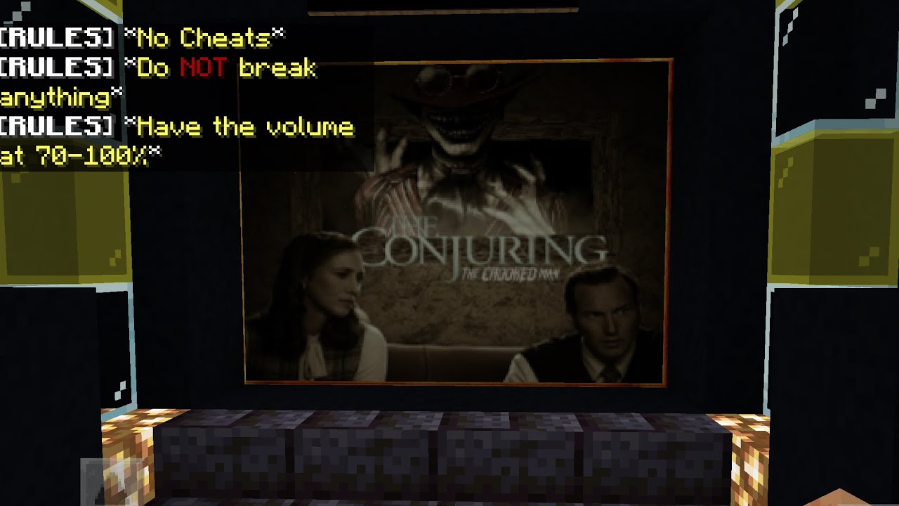 The conjuring 3 in Minecraft - YouTube