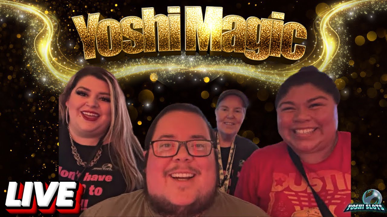 TIME for YOSHI MAGIC!! LIVE SLOTS!! - YouTube