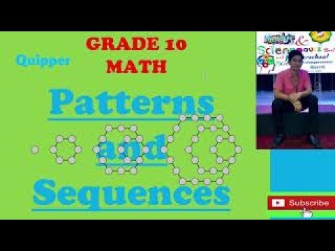 PATTERNS AND SEQUENCES (GRADE-10) - YouTube