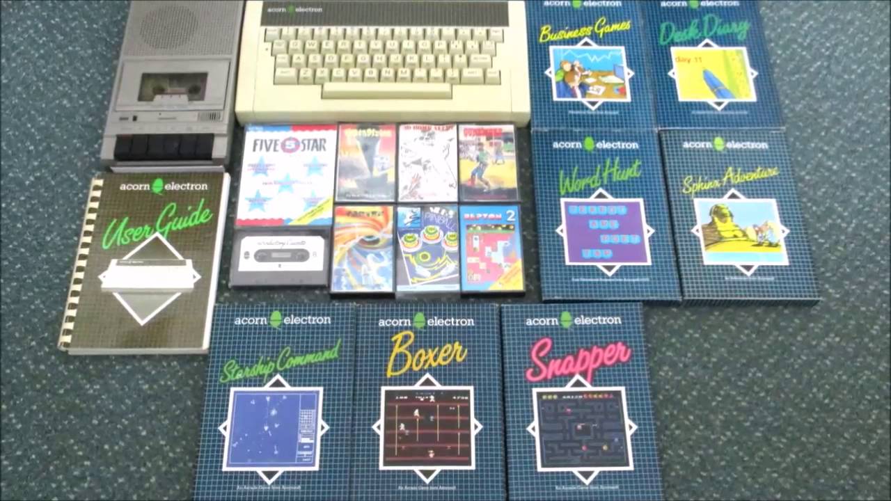 Acorn Electron Computer - YouTube