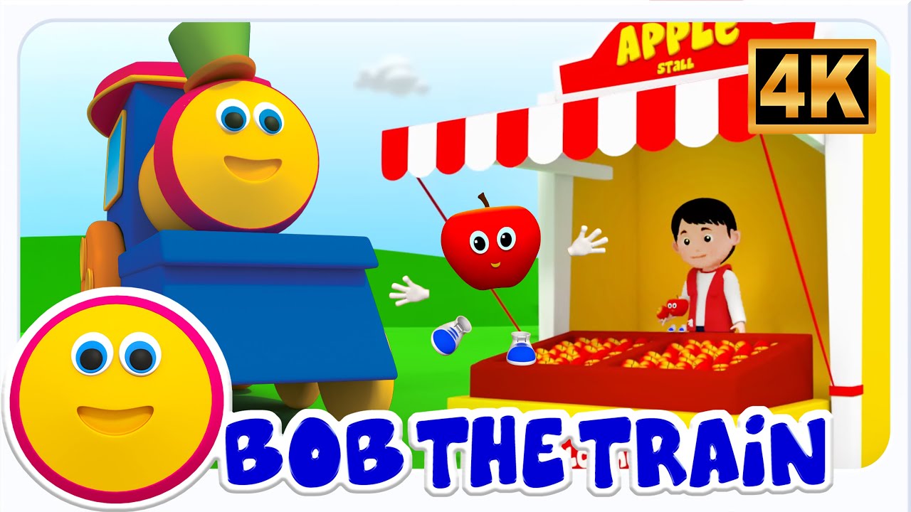Canción de las Frutas 🍌 | Learning Street con Bob El Tren | Canciones ...