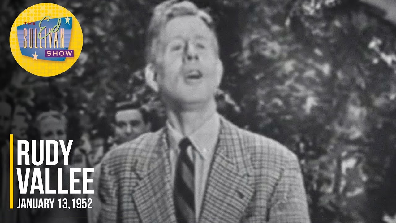 Rudy Vallee "Life Is Just A Bowl Of Cherries" on The Ed Sullivan Show ...