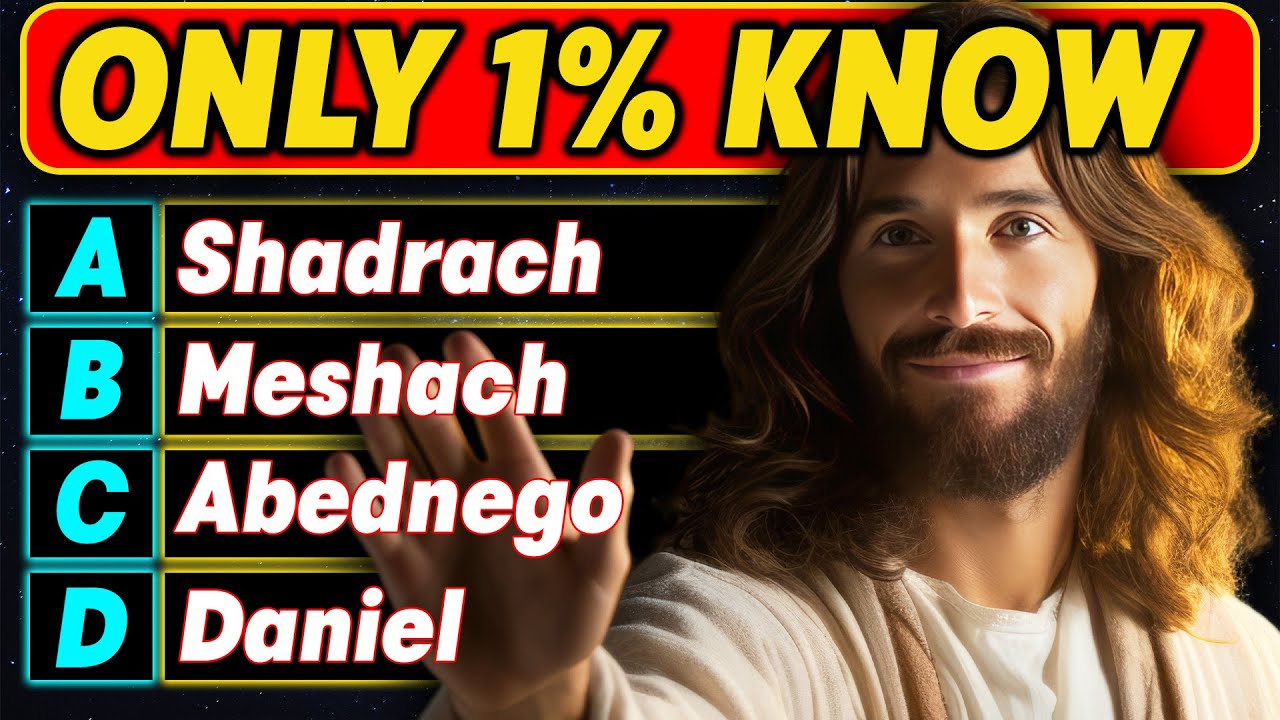 27 Questions to TEST Your Knowledge About BIBLE - God Quiz - YouTube