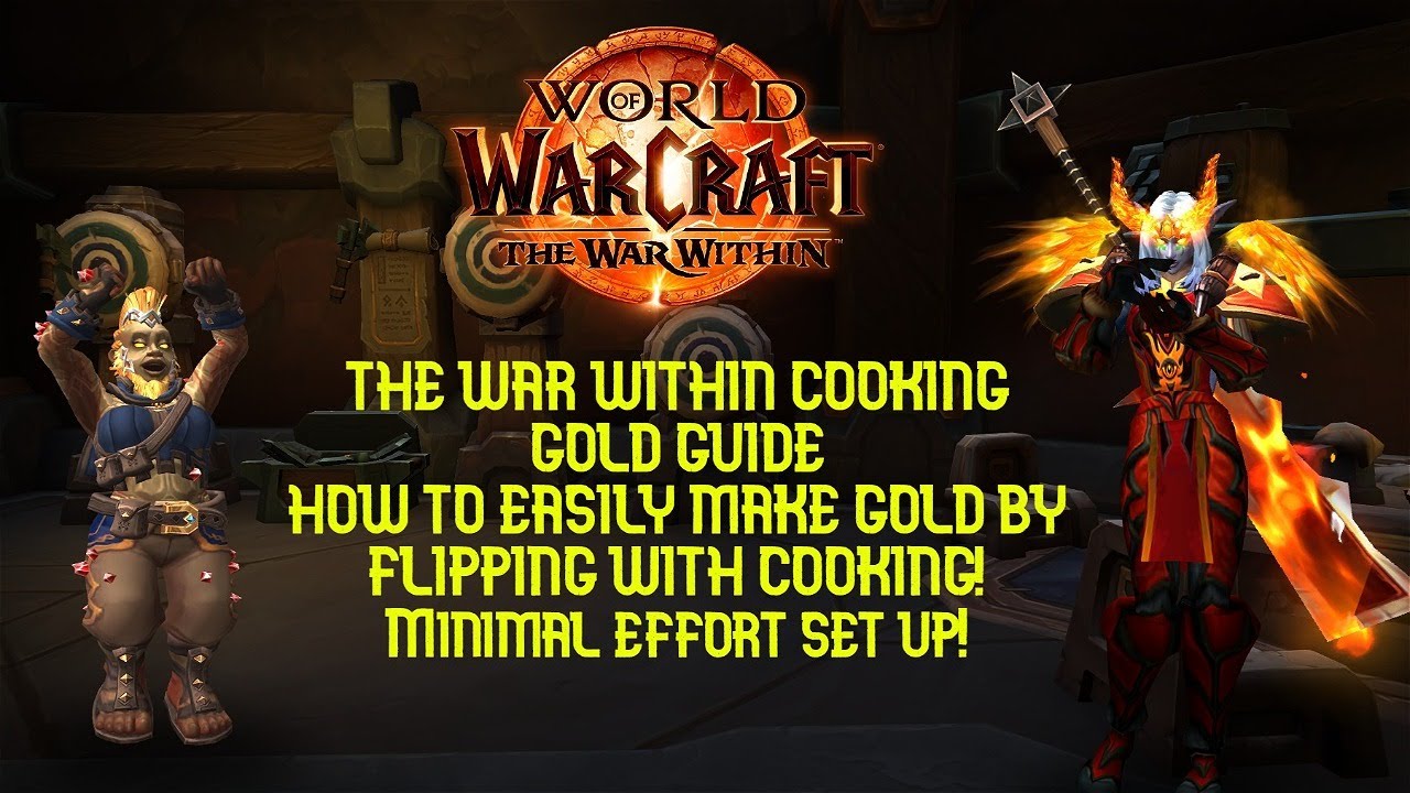 TWW EASY GOLD WITH COOKING , MINIMAL EFFORT SET UP! PRINT GOLD , DO ...