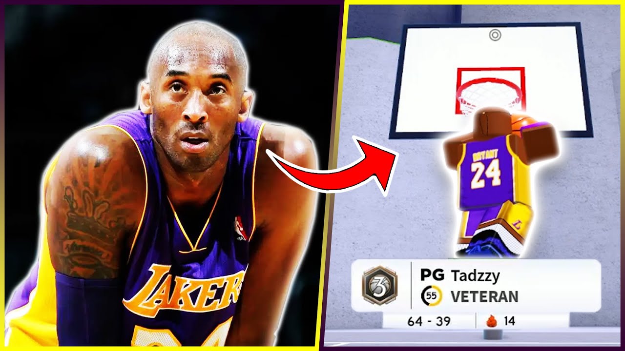 I TURNED INTO KOBE BRYANT!?! (Hoopz Roblox Basketball) - YouTube