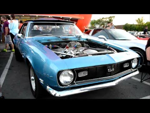 '68 CAMARO WITH 496 STROKER BIG BLOCK START UP - YouTube