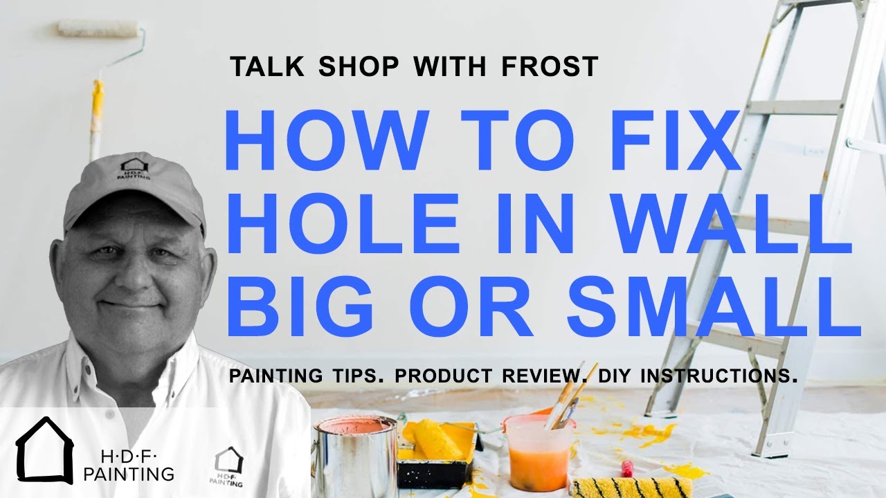How To Fix Hole In Wall | Easy Drywall Repair Tips for Beginners - YouTube