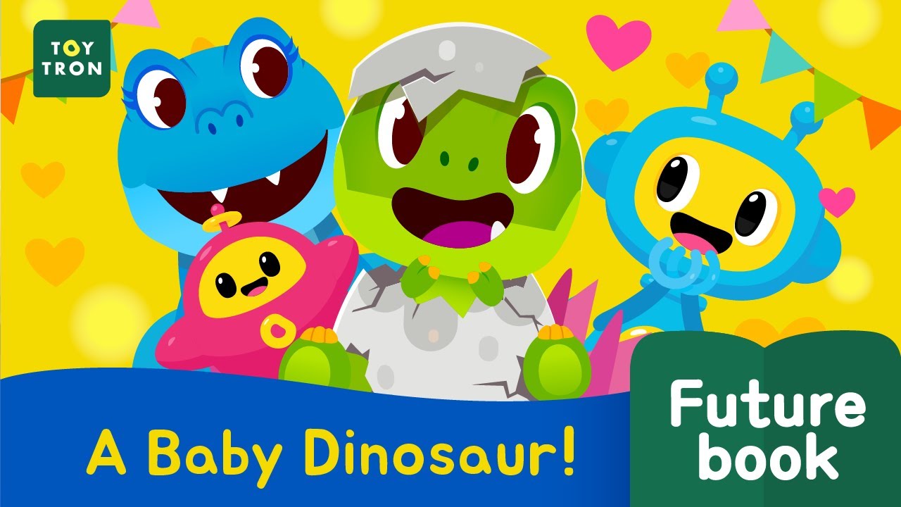 [Dinosaur Song] A Baby Dinosaur l T-Rex will be born l Futurebook l Kid ...