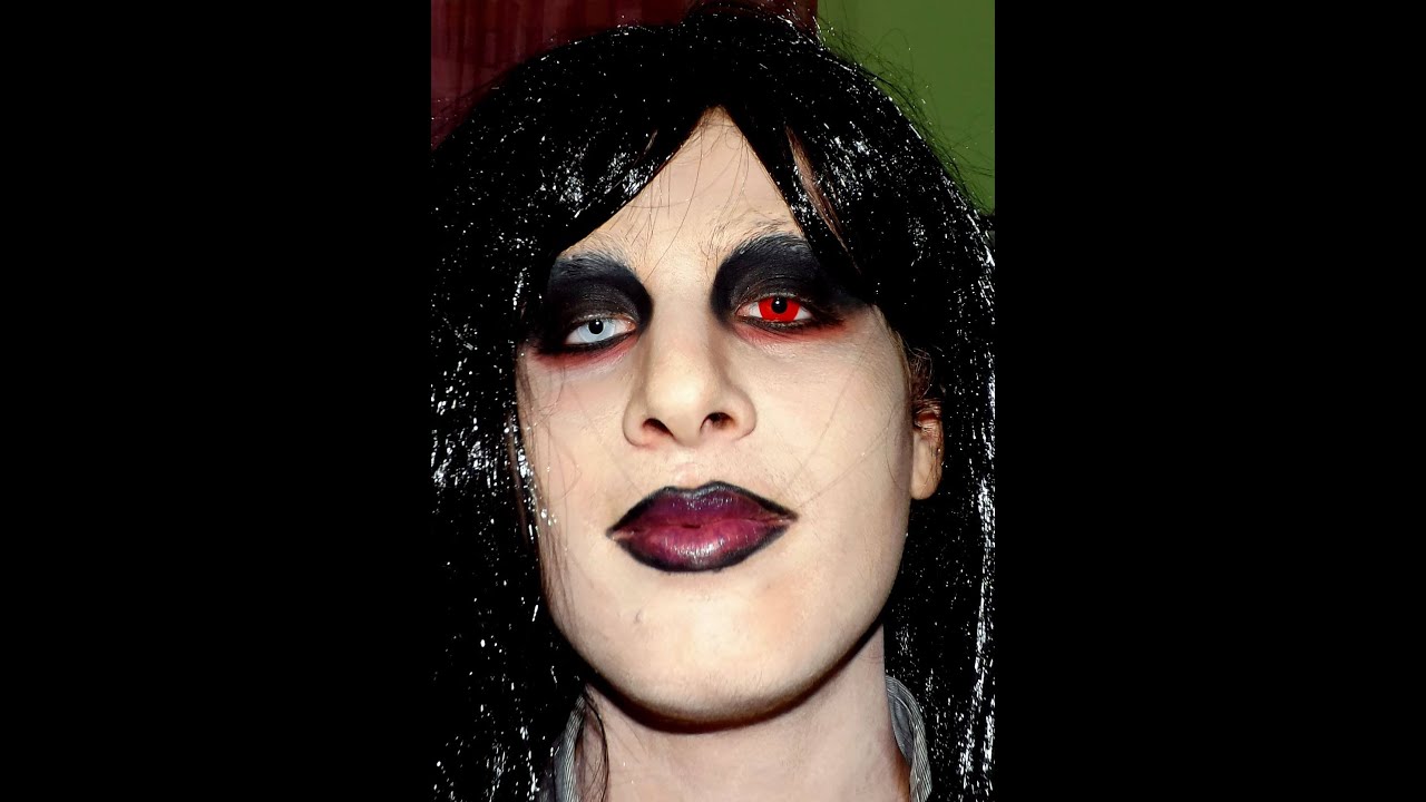 MARILYN MANSON makeup TUTORIAL - YouTube