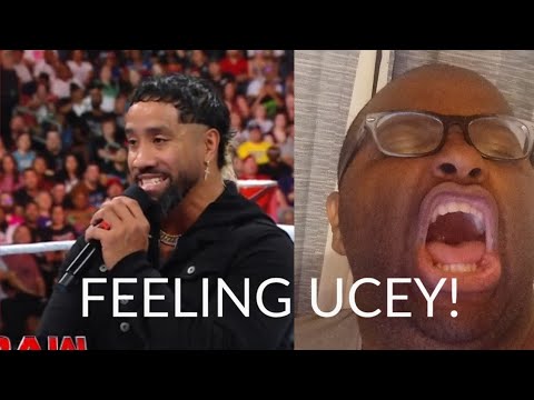WWE Raw Main Event Jey Uso Promo Reaction! Feeling Ucey!!! - YouTube