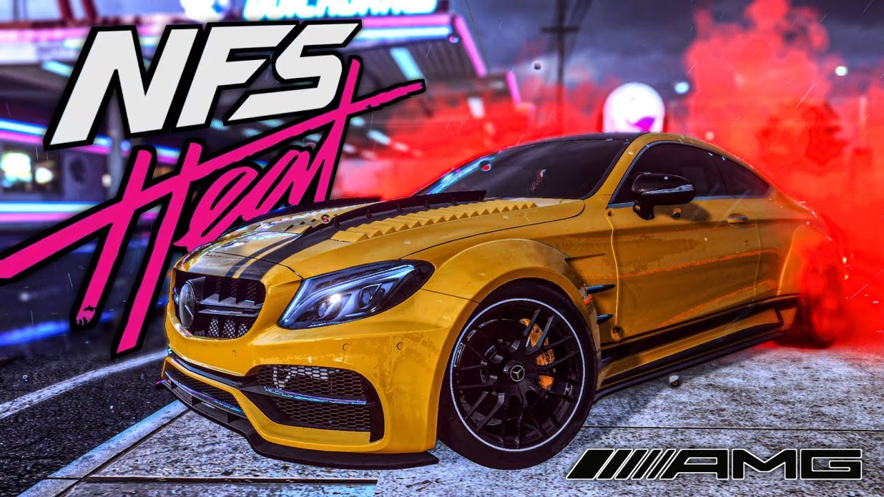 NFS Heat - Mercedes C63 AMG Custom & Test : UN KIT CARROSSERIE ...