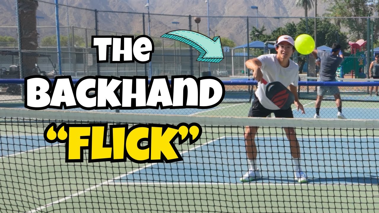 Learn the Backhand FLICK in 10 minutes (my FAVORITE shot!) - YouTube