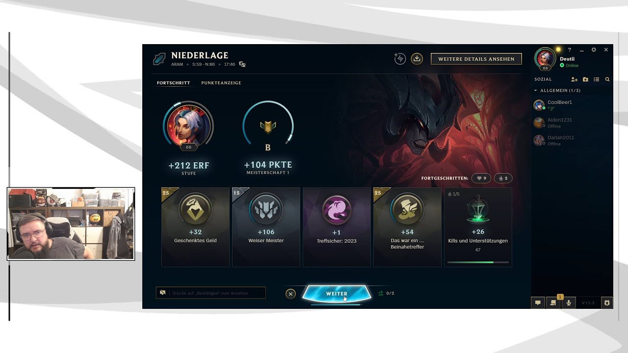 League of Legends | ARAM | Aatrox | B | w/friends | 12.02.2023 | 14 ...