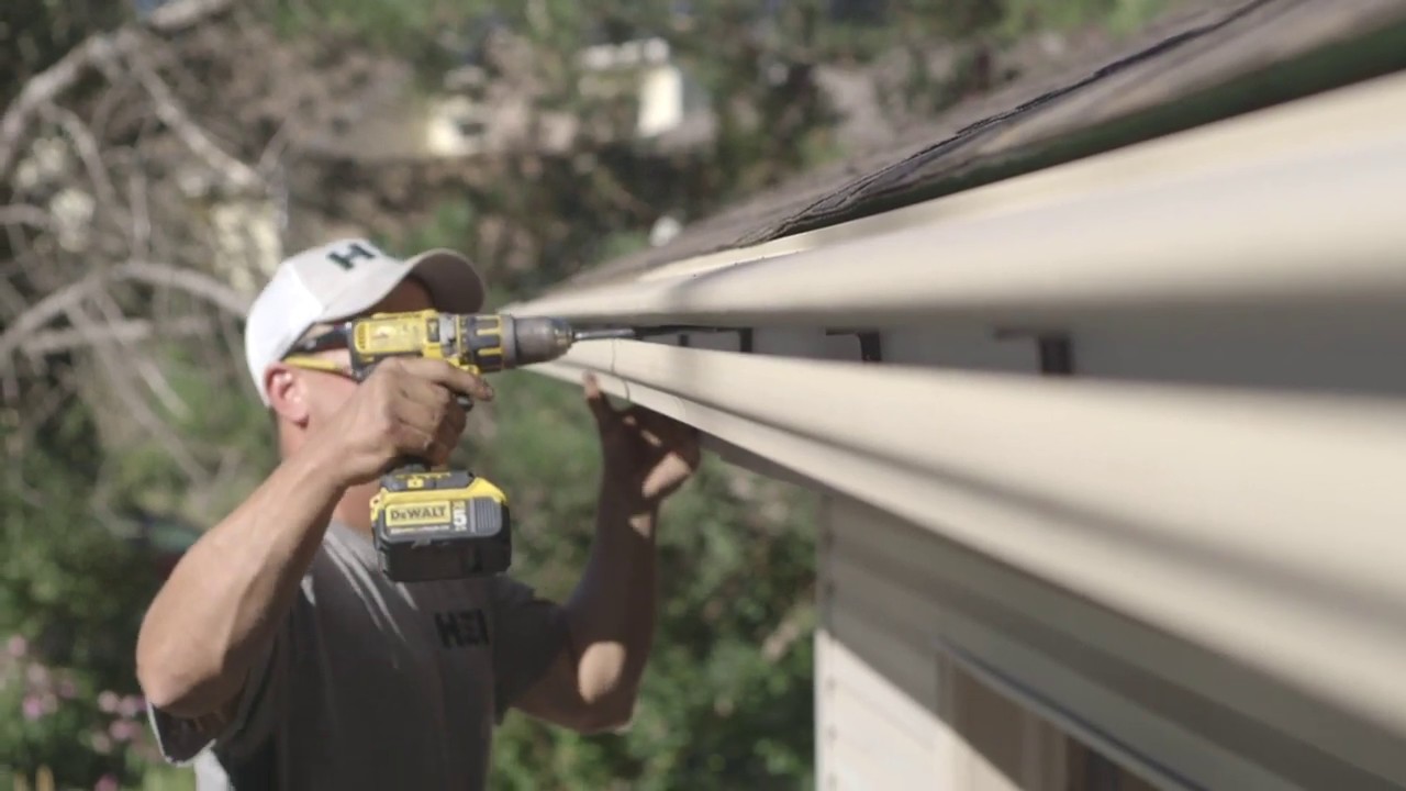 LeafGuard® of Oklahoma Installation - YouTube