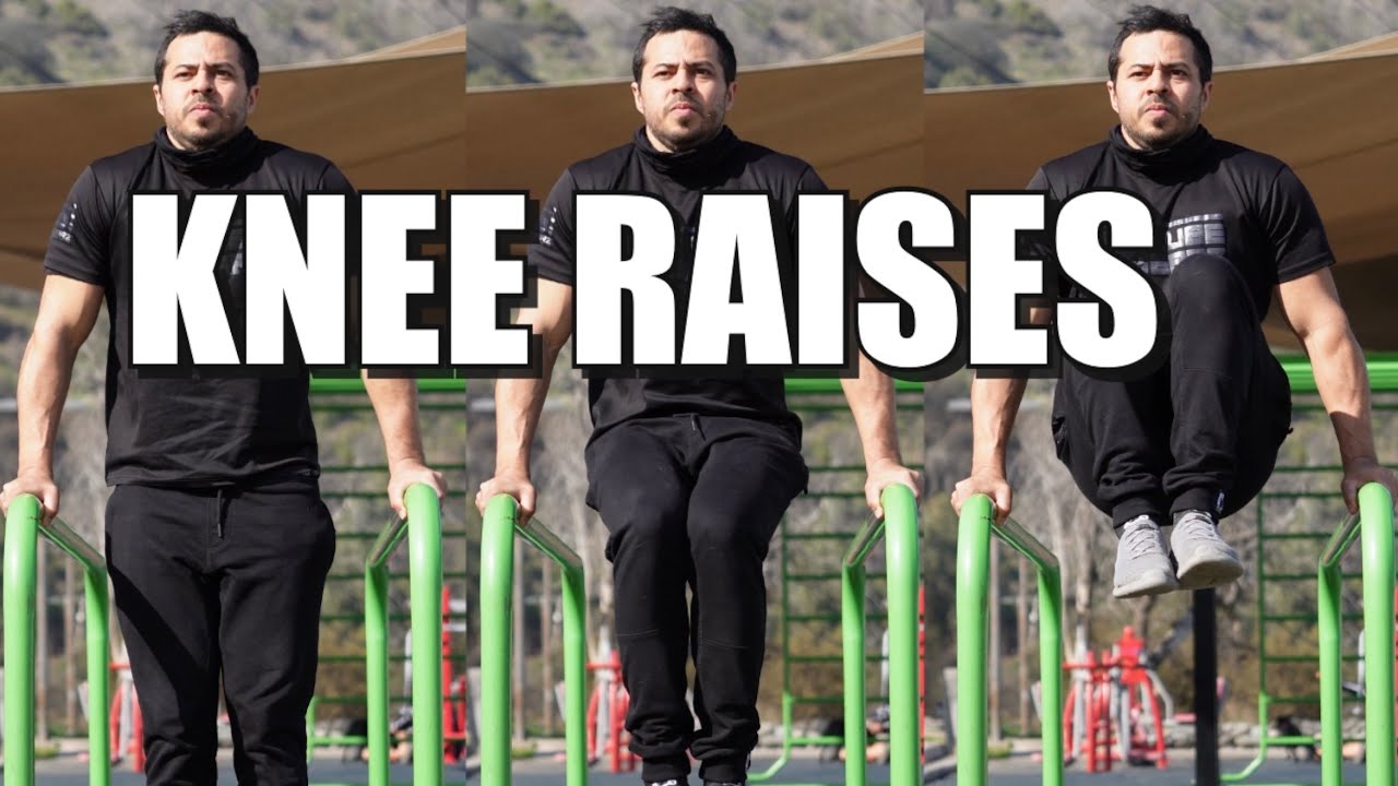 KNEE RAISES (Parallel Bars) | Elevaciones de Rodillas (Barras Paralelas ...