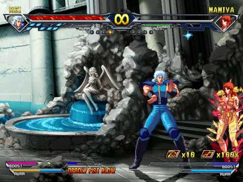 Hokuto No Ken M.U.G.E.N. version - Rei vs Mamiya Fatal KO - YouTube