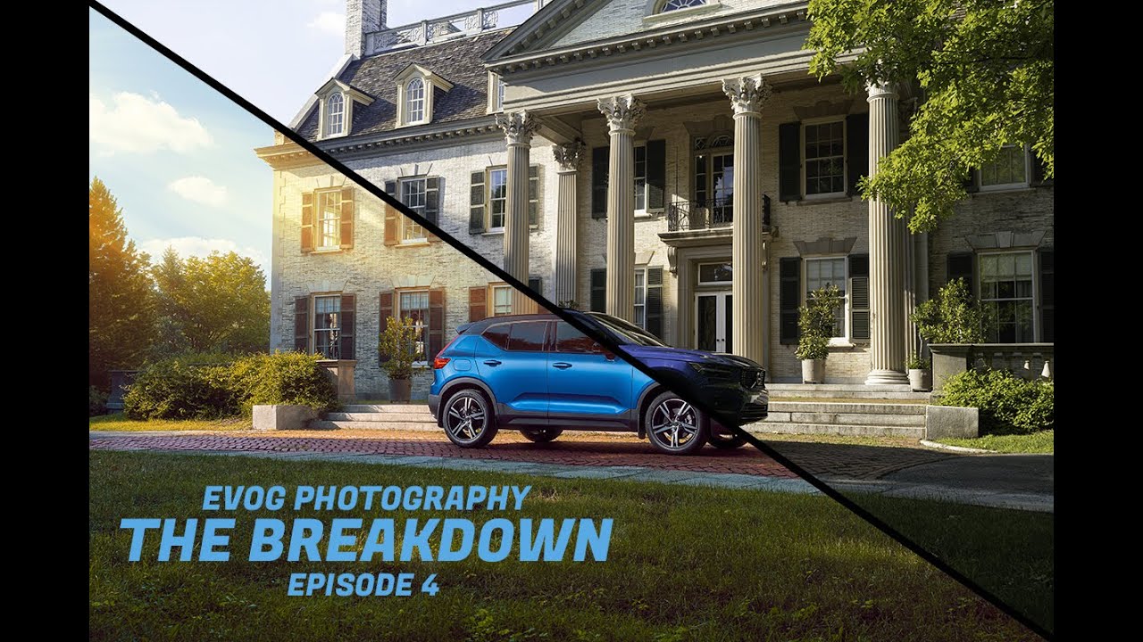 How to edit an automotive image for a Volvo Billboard! (The Breakdown ...