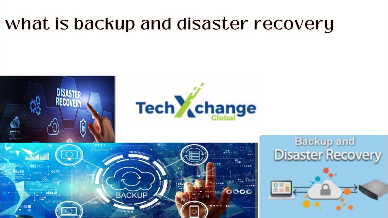 What is backup and disaster recovery - YouTube
