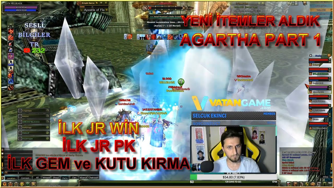 Agartha - HELLBLADE 80 E Ramak Kala ilk JR WİN İLK GEM KIRMA YENİ SİLAH ...