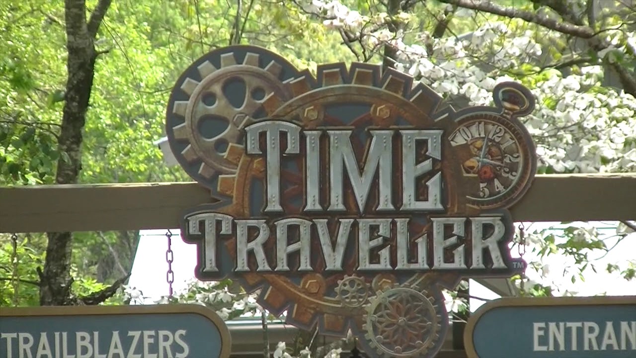 Time Traveler off-ride | Silver Dollar City - YouTube