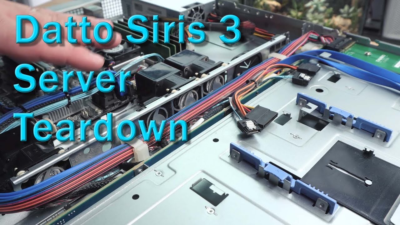 Datto Siris 3 S3P4000 Server (AKA TrueNAS Motherboard Extraction) - YouTube