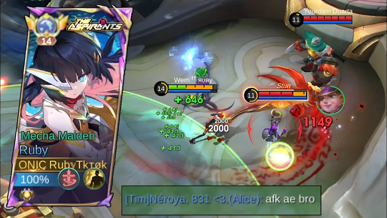 Buset Ruby Di Suruh AFK Sama Duo Bucin!! Endingnya Malu Sendiri! - YouTube