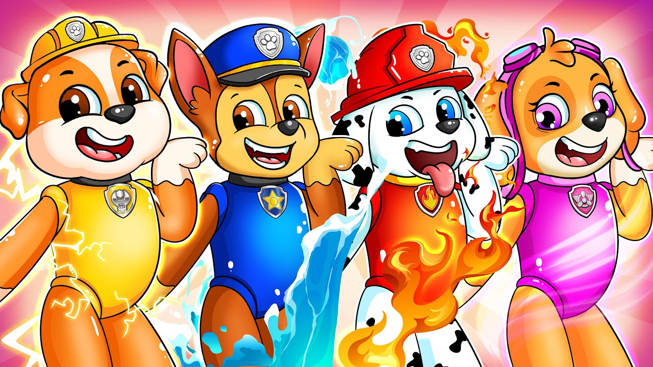 Paw Patrol Elemental! - Funny Life Story - Paw Patrol Ultimate Rescue x ...