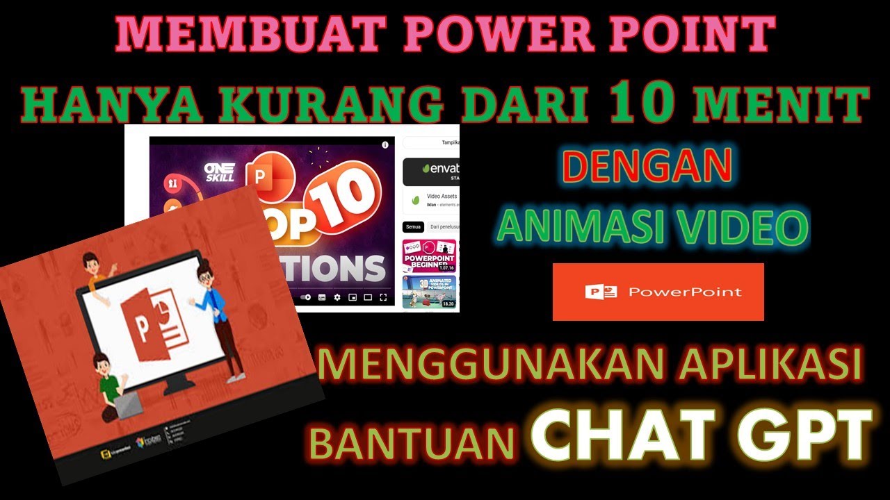 Cara cepat membuat POWER POINT 10 MENIT jadi #membuatpowerpoint #presentasipowerpoint - YouTube