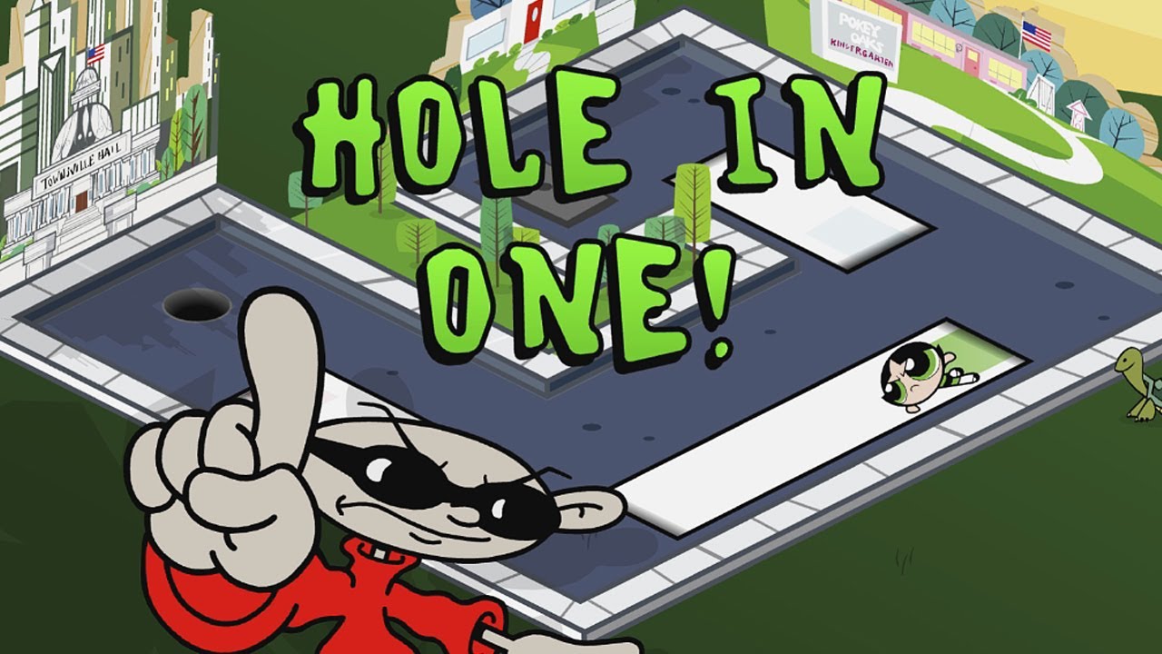 Hole in One - Cartoon Cove Mini Golf [Cartoon Network Games] - YouTube