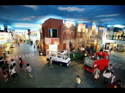 Mini City Tijuana Plaza Rio - Corredor juegos para niños - YouTube