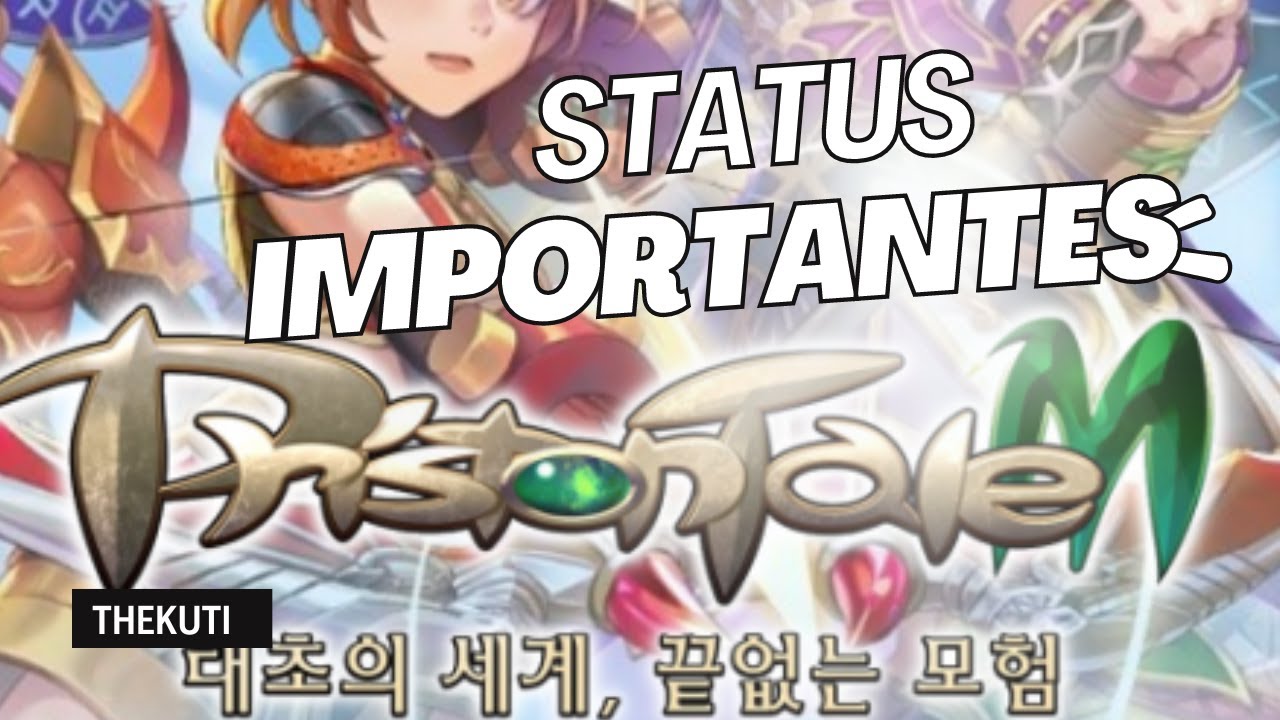 Status importantes desde o começo! Priston Tale Mobile - YouTube