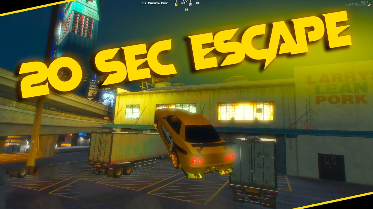 Simple jumps🎢 and tricks to escape | GTA 5 Roleplay - YouTube