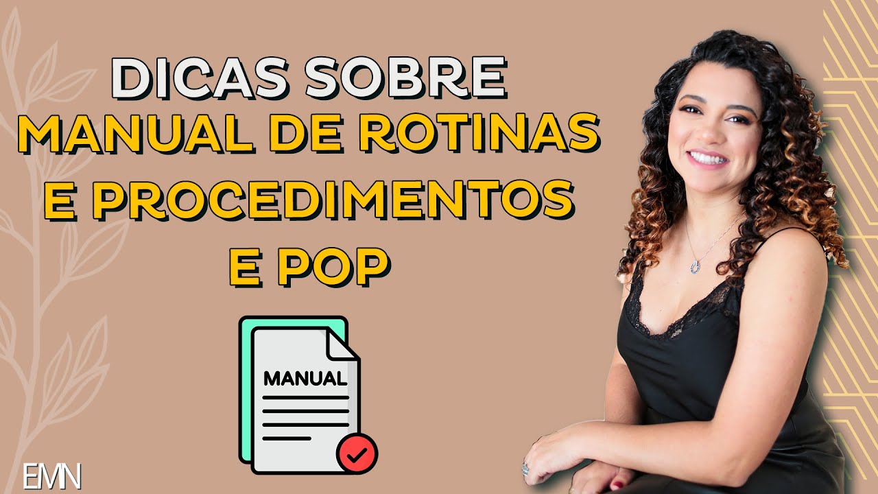 Dicas Sobre Manual De Rotinas e Procedimentos e POP | Daniele Souza ...