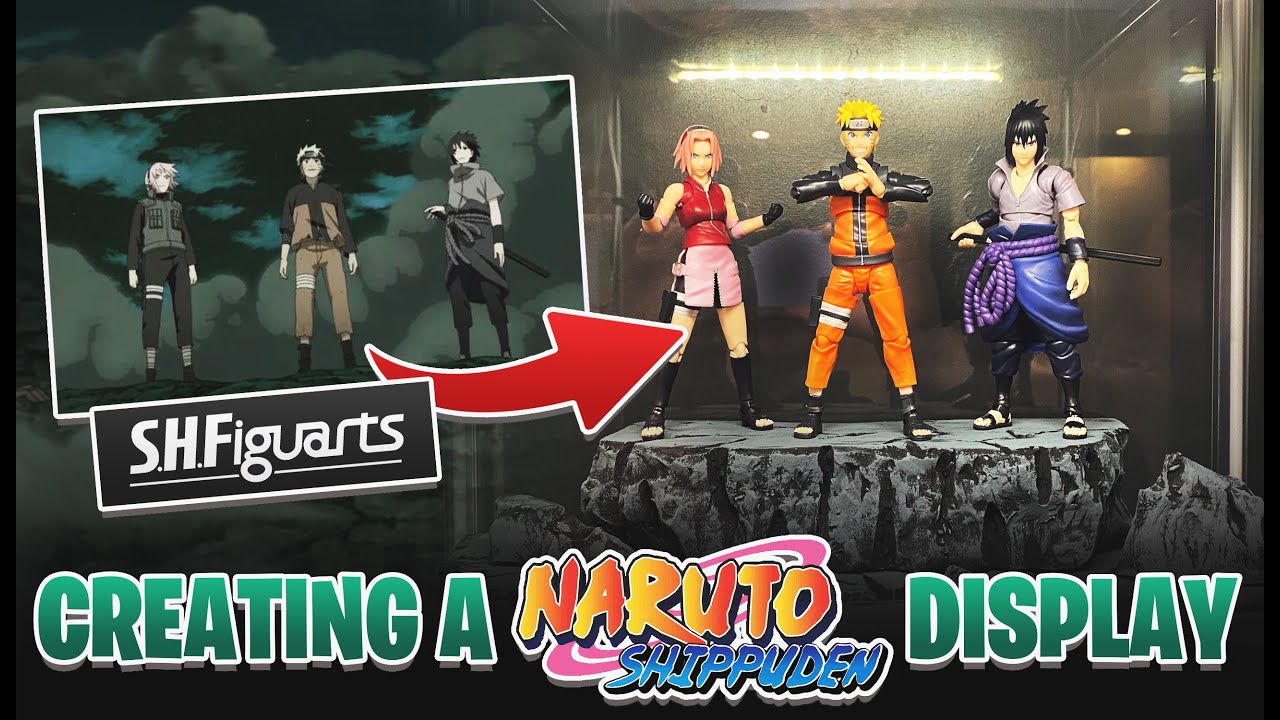 Creating a NARUTO S.H.Figuarts Display + Diorama - YouTube