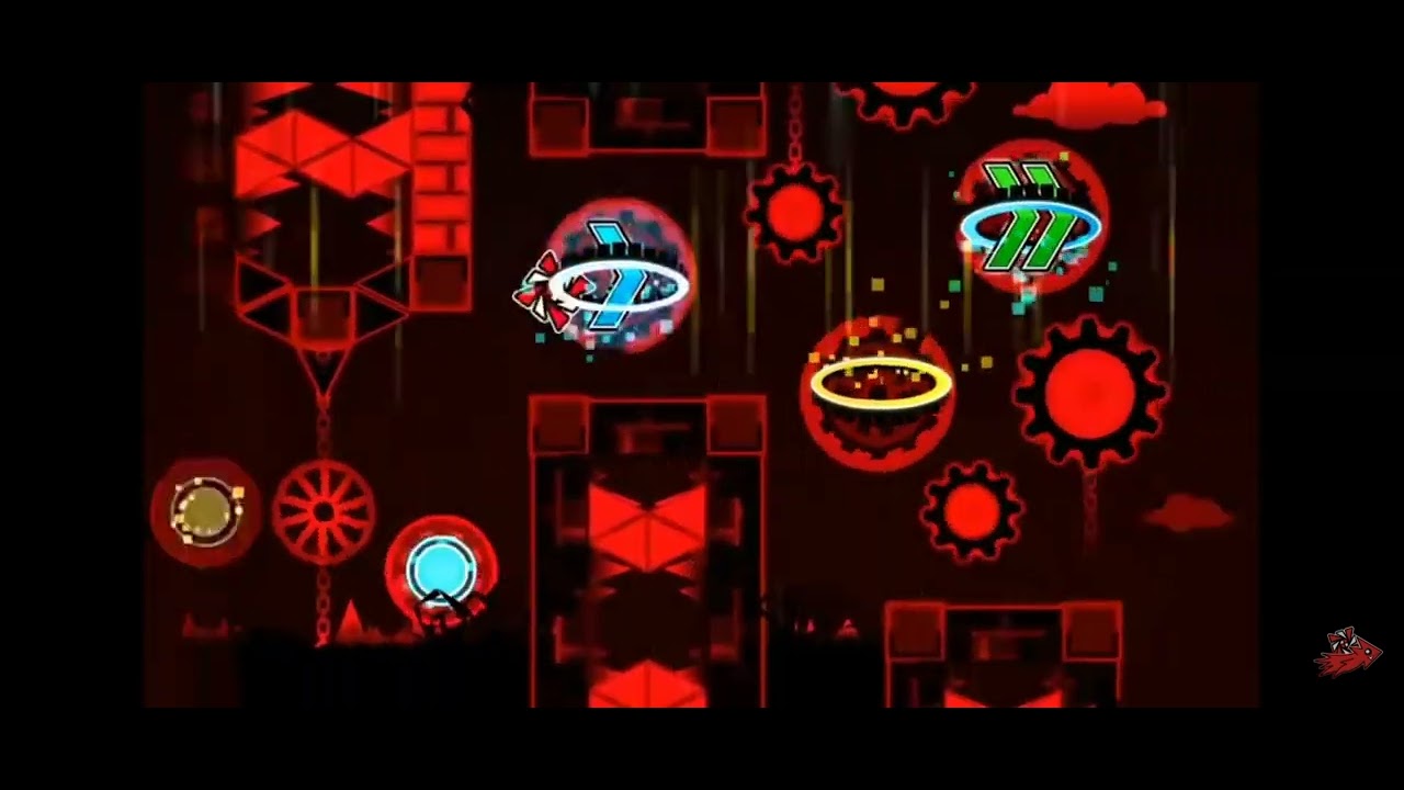 COMPLETING BLOOD PATH ( GEOMETRY DASH)😈😈😈 - YouTube