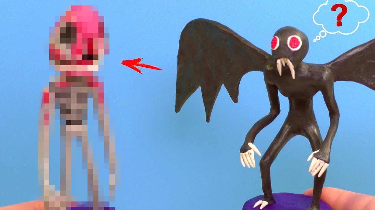 Making Mothman and The Seeker with Clay | Trevor Henderson - YouTube