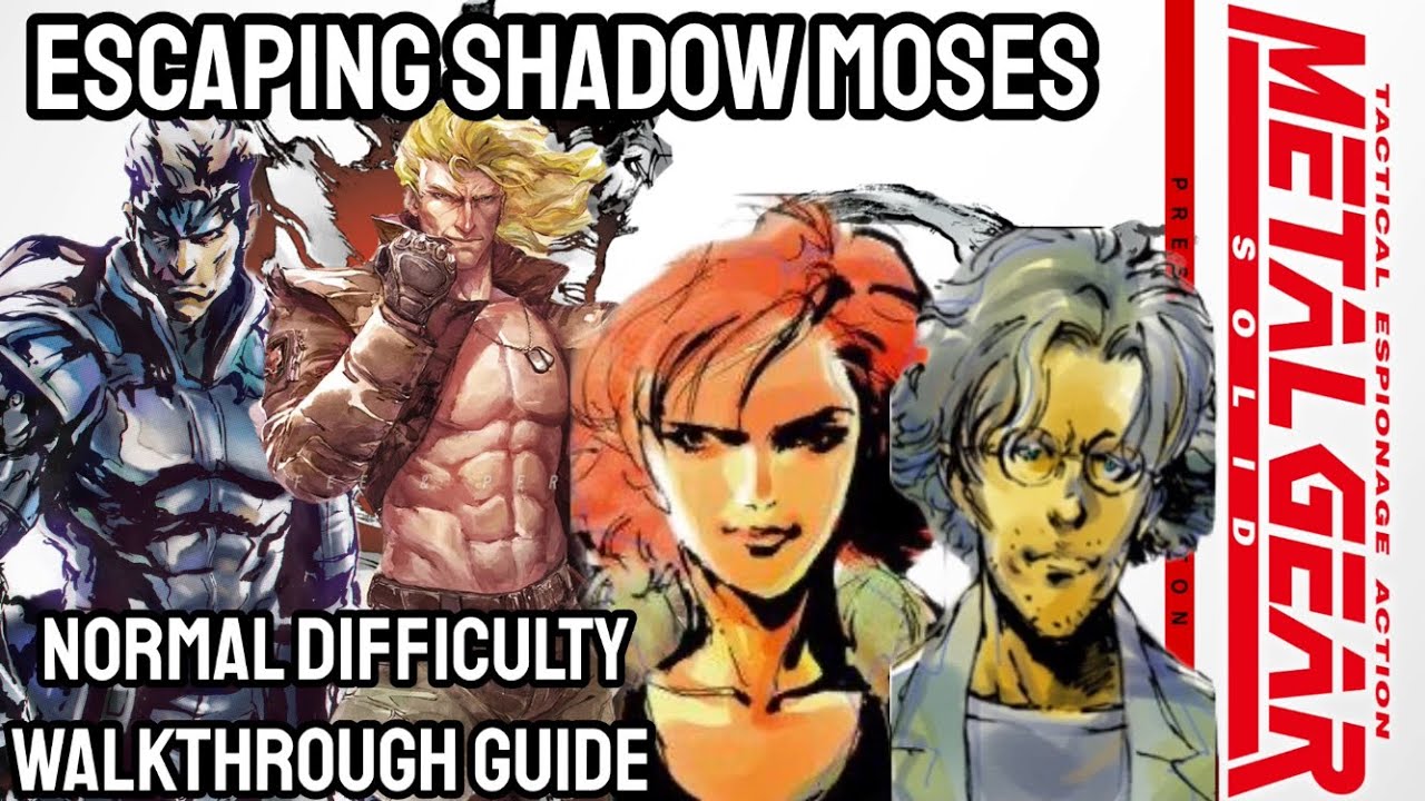 Metal Gear Solid - Escape Shadow Moses - YouTube