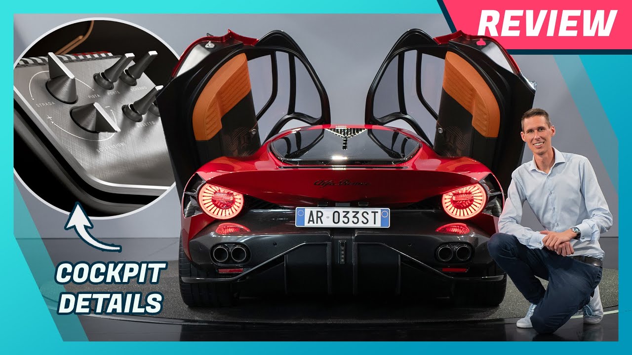 Alfa Romeo 33 Stradale: Details zu Cockpit, Antrieben & Technik des ...