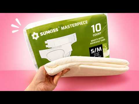 Comparing Sunkiss and Attends Adult Briefs
