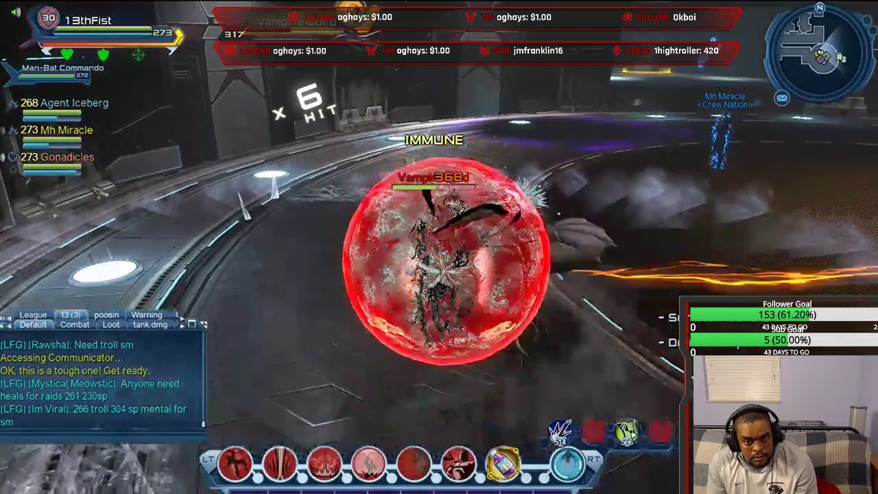 DCUO SM 2019 S1 Round 5 Boss Vampire Lord - YouTube