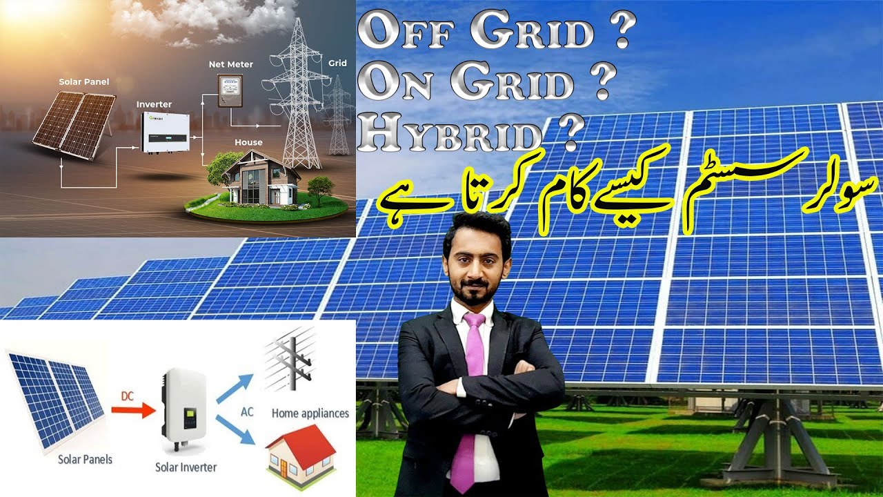 OFF GRID vs Hybrid vs ON-Grid Solar System | Best Solar System in ...