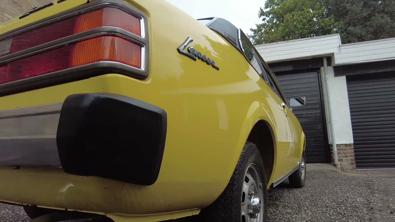 1977 Mitsubishi Colt Lancer GSR Exterior Review - YouTube