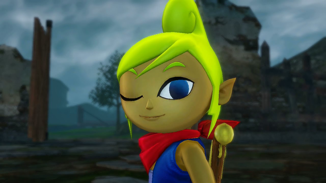Hyrule Warriors - Tetra gameplay - YouTube