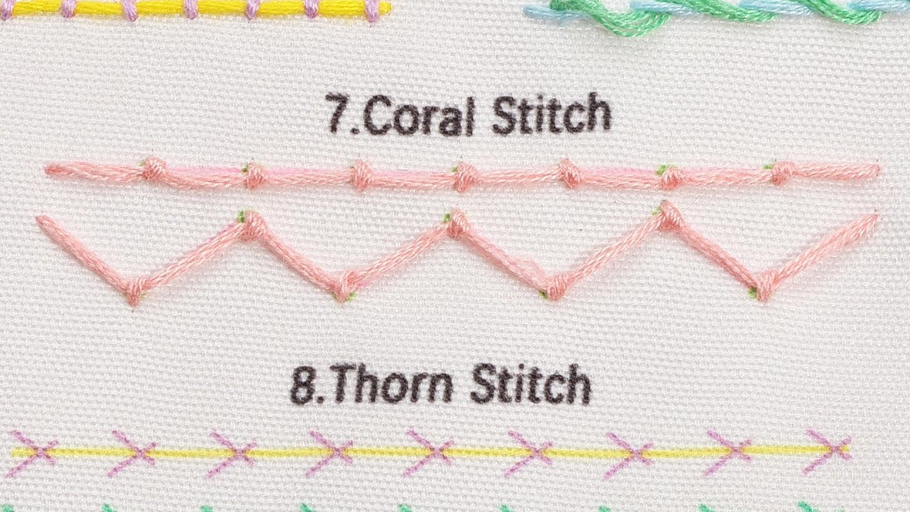 7.Coral Stitch - YouTube