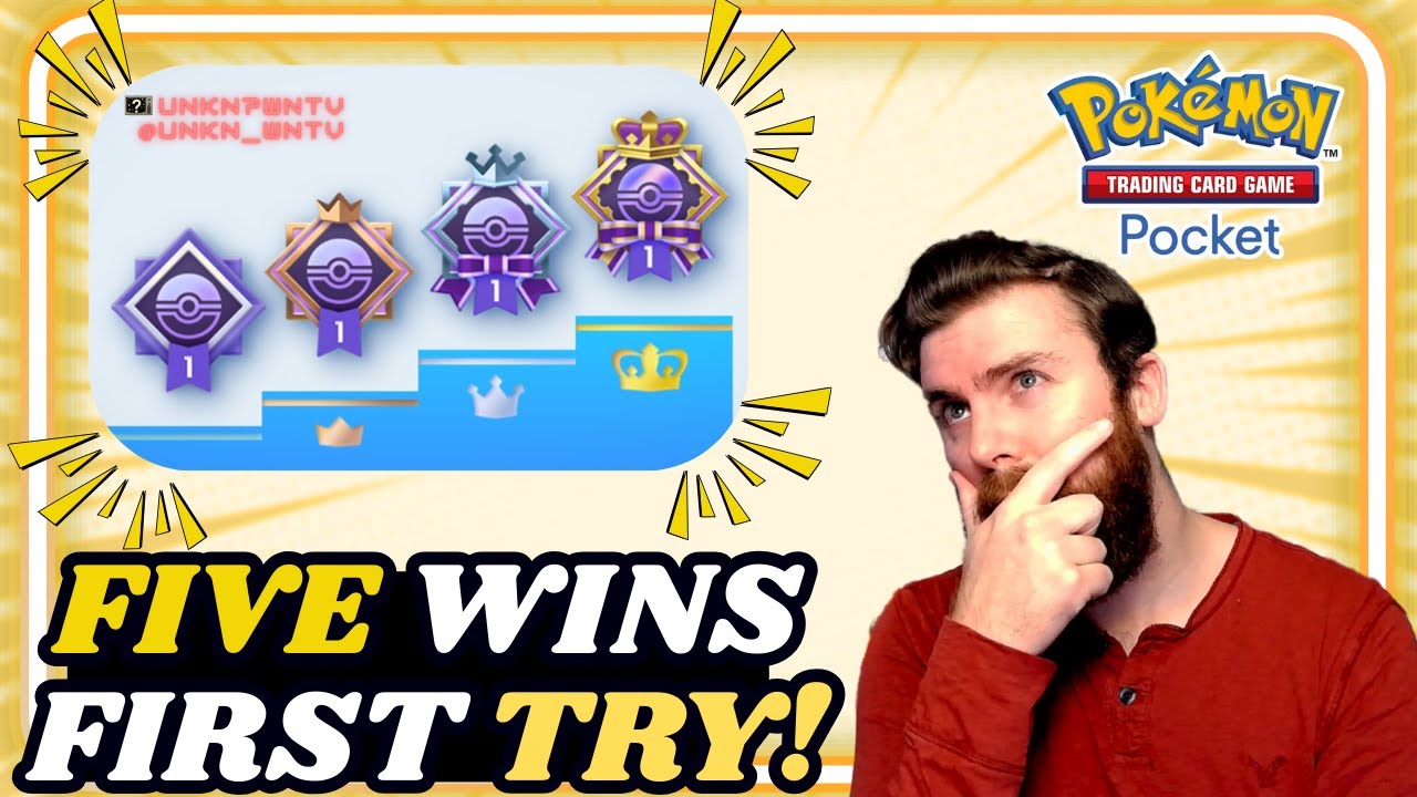 How I Got Five WINS On My First Try And You Can Too! | Pokemon TCG ...