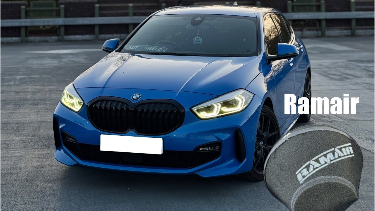 I install a ram air intake on my bmw 118i - YouTube